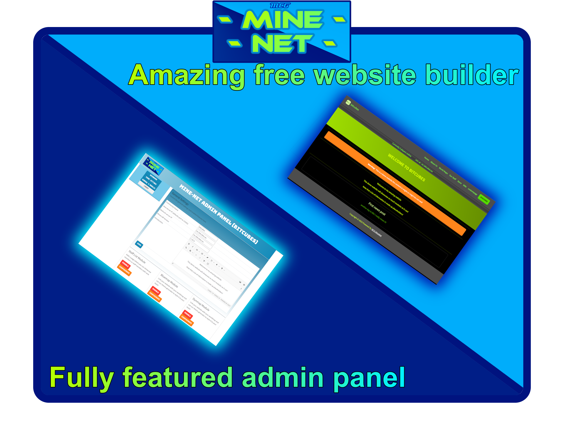 MCG Mine-Net Free minecraft website | SpigotMC - High Performance ...